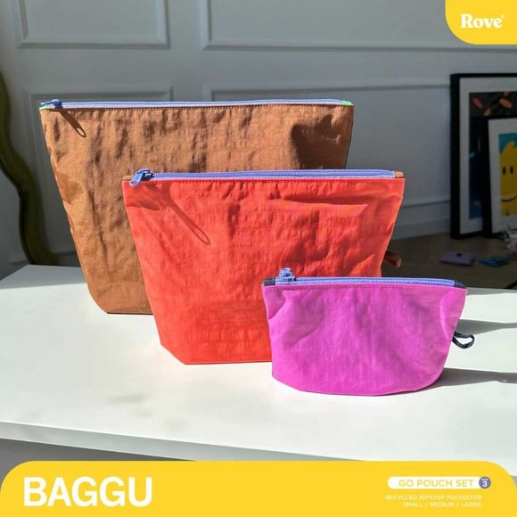 BAGGU | Bags | Nwt Baggu Go Pouch Set Night Lights | Poshmark
